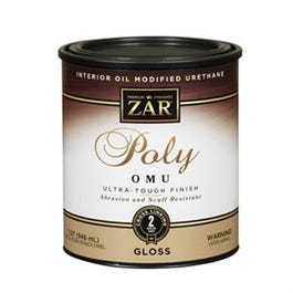 Polyurethane OMU, Interior, Oil Modified Wood Finish, Gloss, Qt ...